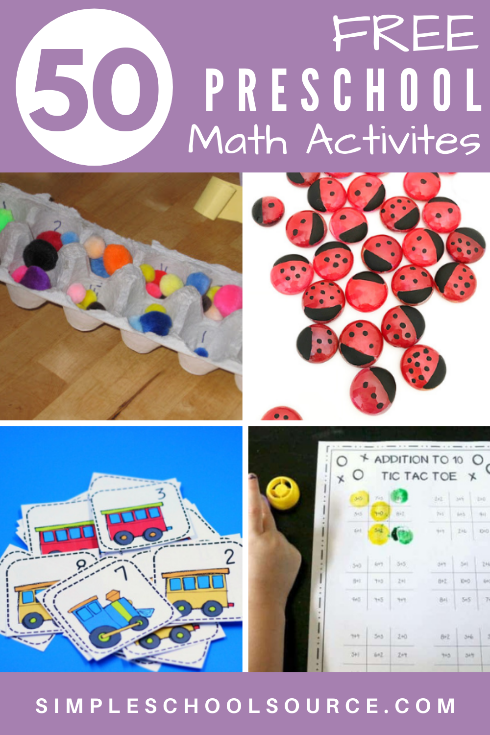 Preschool Math - Simple School Source